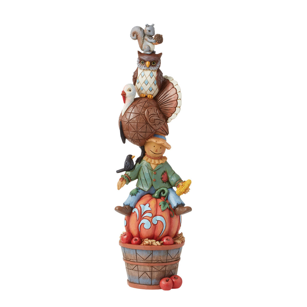 Jim Shore Heartwood Creek: Harvest Stacked Critters Figurine – Sparkle ...